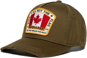 Dsquared2 Homme, Accessoires, Vert, Taille: ONE Size Casquette