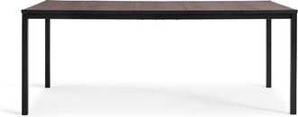 Keter Table &agrave; manger de jardin signature porto 160cm - Marron aspect noyer - Keter