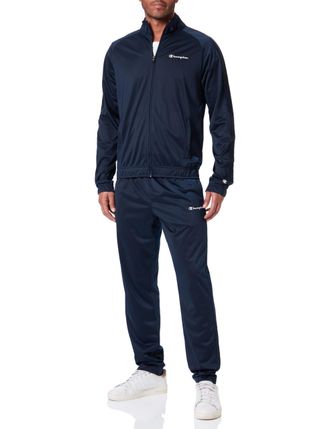 Champion Herren Legacy Tracksuits-American Tape Poly-Warpknit Full Zip Sportanzug, Blu Marino, L