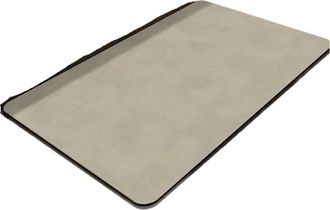 Generic Weiche wasserabsorbierende Kieselgur-Badezimmermatte, einfacher, schnell trocknender Fu&szlig; for Zuhause(Beige 50cmX80cm)