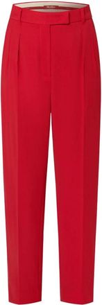Max Mara Femme, Pantalons, Rouge, Taille: 36 FR Oliver Pantalons