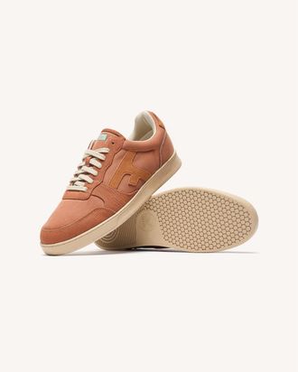 Faguo Baskets en toile brique - HAZEL