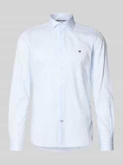 Tommy Hilfiger Tailored Slim Fit Businesshemd aus Baumwoll-Mix