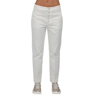 Dondup Nima Loose Hose - - Trousers - Damen - Wei&szlig; - W24