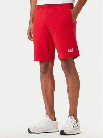 Emporio Armani Sportshorts 8NPS65 PJVRZ U5072 Rot Regular Fit