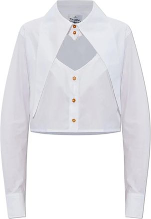 Vivienne Westwood Femme, Blouses et Chemises, Blanc, Taille: 38 FR Chemises