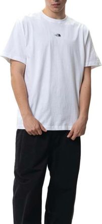 The North Face Homme, Sport, Blanc, Taille: S Essential Center Logo Relaxed T-Shirt
