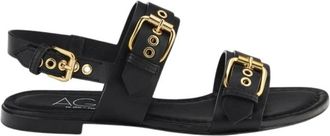 AGL Agl, Femme, Chaussures, Noir, Taille: 41 EU Sandales d&eacute;t&eacute;