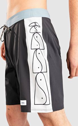 Katin USA Otg Cairns Surf Trunk Boardshorts black wash