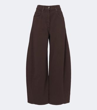 Brunello Cucinelli Jean wide Monili