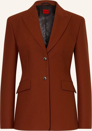 HUGO BOSS Hugo Piqu&eacute;-Blazer Asmalla braun
