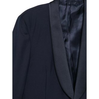 Canali Wool Pant Suit - Navy