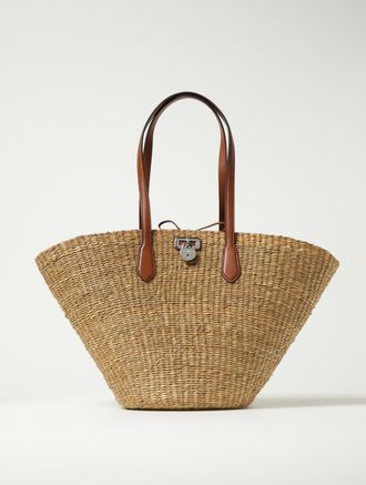 Lauren Ralph Lauren Schultertasche LAUREN RALPH LAUREN Damen Farbe Natural