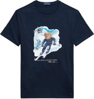 Polo Ralph Lauren Tee shirt imprim&eacute; en coton