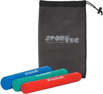 Theraband Thera-Band flexibler &Uuml;bungsstab 3er-Set, inkl. Aufbewahrungsbeutel