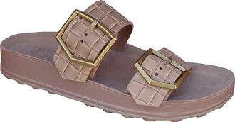 Fantasy Sandals Flex Sole Technology - Sandales en cuir légères et douces TAYLOR, Smoke., 39 EU