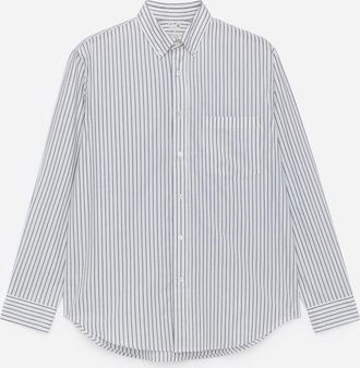Arket Legeres Popeline-Hemd -Grau