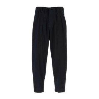 Yohji Yamamoto Homme, Pantalons, Bleu, Taille: M Denim Jeans