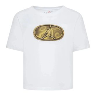 Nike Jordan Femme, Tops, Blanc, Taille: 42 FR Jordan T-shirt