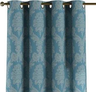 Dekoria &Ouml;senschal Dekoschal Blickdicht 130 x 245 cm blau Ma&szlig;anfertigung m&ouml;glich