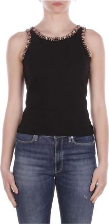 John Richmond Femme, Tops, Noir, Taille: 40 FR D&eacute;bardeur