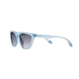 A|X Armani Exchange Femme, Accessoires, Bleu, Taille: ONE Size Lunettes de Soleil Femme en Ac&eacute;tate Bleu