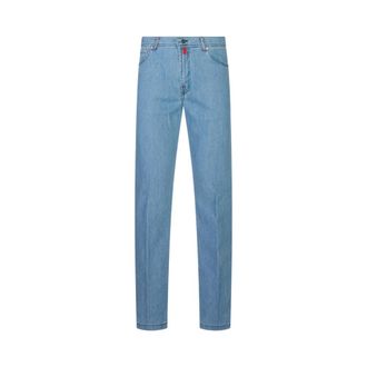 Kiton Slim-Fit-Jeans - - Jeans - Herren - Blau - W40