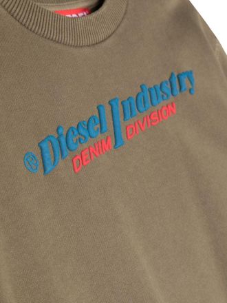 Diesel Crewneck Cotton Sweatshirt - Green