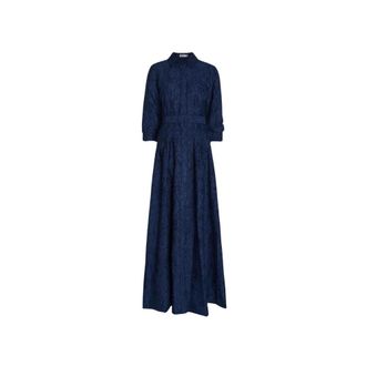SIMKHAI Courtney G&uuml;rteltunika - - Dresses - Damen - Blau - M
