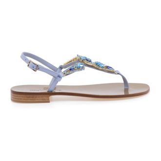 Paolo Ferrara Damen, Schuhe, Blau, 38 EUGr&ouml;&szlig;e