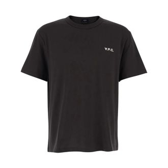 A.P.C. A.p.c., Homme, Tops, Brun, Taille: XL Boxy Petit VPC T-Shirt