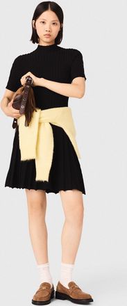 Maje Kurzes Strickkleid - Schwarz - Maje