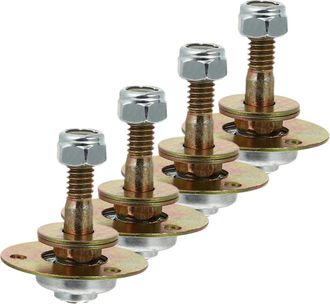 SOLUSTRE 4 Stück Teiliges Schaukelstuhl verbindungsstück Möbelachsenlager Ersatzteile für Glider Schwingstühle Stabile Montage Langlebige Möbelbeschläge