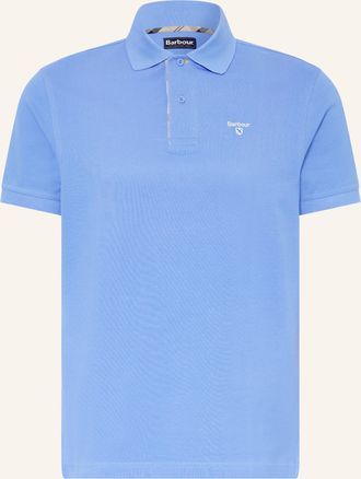 Barbour Piqu&eacute;-Poloshirt blau
