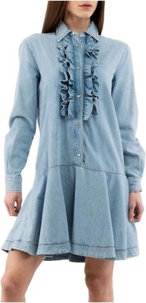 Moschino Femme, Robes, Bleu, Taille: 44 FR Robes