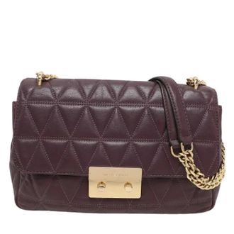 Michael Kors Pre-owned Sloan Shoulder Bag - Femme - Pre-owned - Violet - Taille: ONE Size