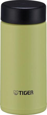 Tiger Wasserflasche, 200 ml, weiße Wasserflasche, Schraubflasche aus Edelstahl, Deckel und Dichtung sind integriert, einfache Kappe, vakuumisoliert, Becher,