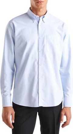 Benetton Camicia 5fgbuq04c Chemise, Bleu, XXL Homme