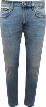 PT01 Pt01, Homme, Jeans, Bleu, Taille: W32 Pantalon Swing Coupe Slim