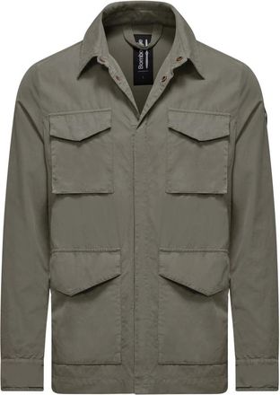 Bomboogie Homme, Vestes, Beige, Taille: XL Veste en coton/nylon avec col