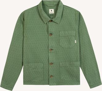 Faguo Veste en coton vert sapin - LORGE