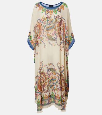 Etro Caftan &agrave; motif cachemire