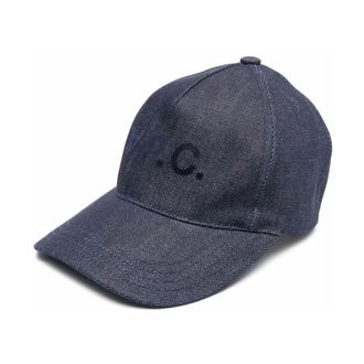 A.P.C. A.p.c., Homme, Accessoires, Bleu, Taille: 56 CM Eden VPC Cap