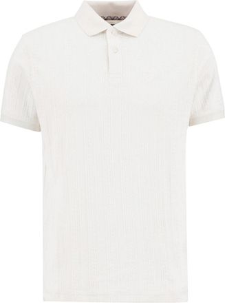 Barbour Strick-Poloshirt aus Baumwolle mit Struktur, Tailored Fit in