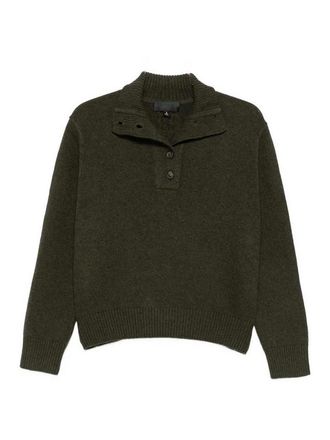 Nili Lotan Pull Col Rond - Vert