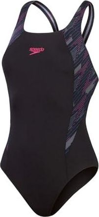 Speedo Hyperboom Splice Muscleback Maillot de Bain pour Femme | Design Classique | S&eacute;chage Rapide | Entra&icirc;nement | Fitness | Maillot de Bain r&eacute;sistant au Chl