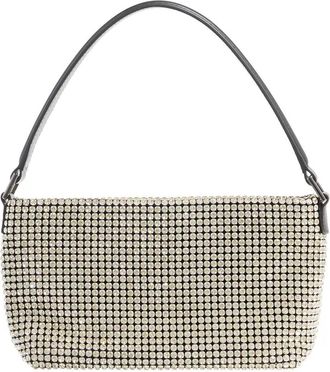 Self Portrait Pochettes - Diamante Small Hobo Bag - Gr. unisize - in Champagnerfarben - für Damen