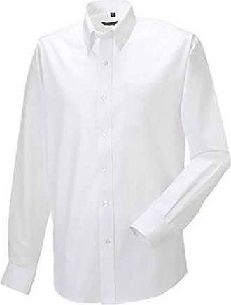 Russell Athletic Russell - Chemise Manches Longues - Homme (2XL) (Blanc)