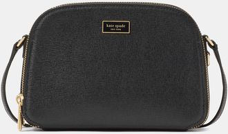 Kate Spade New York Kate Spade Serena Double Zip Dome Crossbody Bag f&uuml;r Frauen in Schwarz | LEDER