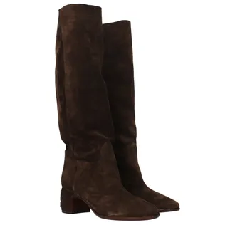 Casadei Womens Brown Leather Boots